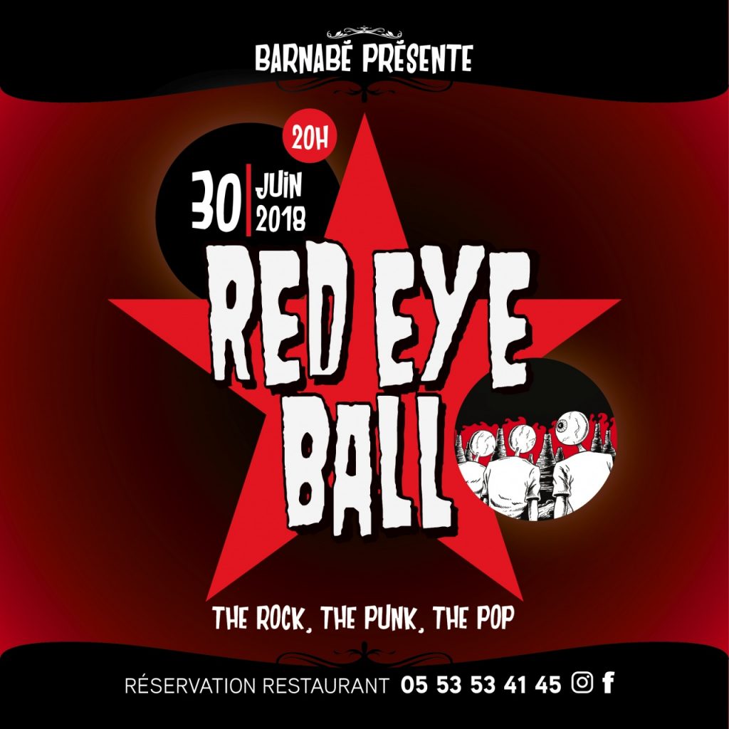 RED EYE BALL | Alfred s'invite à Barnabé